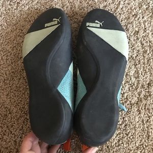 Puma | Shoes | Pair Of Blue And Orange Puma Climbing Shoes | Poshmark